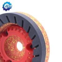 China Amazon hot sale segmented cup bowl shape resin grinding wheel for bottero beveling machine for sale