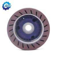 China Turbo Shape Bonded Segmented Resin Grinding Wheel For Bavelloni Beveling Machine for sale