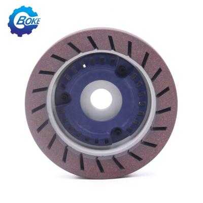 China Turbo Shape Bonded Segmented Resin Grinding Wheel For Bavelloni Beveling Machine for sale
