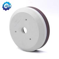 China Turbo Shape Bonded Segmented Resin Grinding Wheel For Bavelloni Beveling Machine for sale