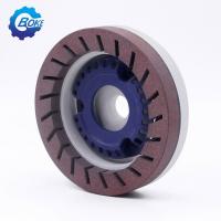 China Turbo Shape Bonded Segmented Resin Grinding Wheel For Bavelloni Beveling Machine for sale