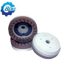 China Turbo Shape Bonded Segmented Resin Grinding Wheel For Bavelloni Beveling Machine for sale