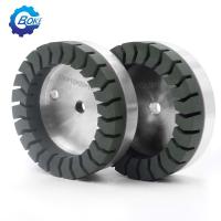 China Hot Sale Cup Green Turbo Segmented Diamond Resin Bond Wheel for glass beveling machine for sale
