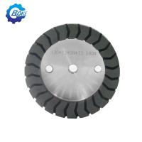 China Hot Sale Cup Green Turbo Segmented Diamond Resin Bond Wheel for glass beveling machine for sale