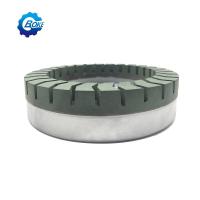 China Hot Sale Cup Green Turbo Segmented Diamond Resin Bond Wheel for glass beveling machine for sale