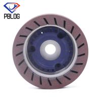 China Sharp Long Life Resin Edging Wheel For Beveled Glass Marble Tiles for sale