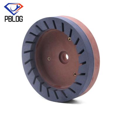 China Glass Polishing Diamond Resin Grinding Wheel Beveling Machine Processing for sale