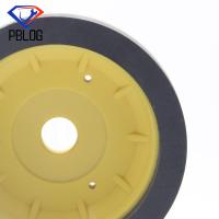 China PBLOG Wholesale Resin Wheel For Glass Polishing Yellow Beveling Machine use for sale