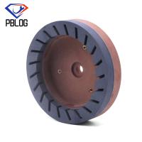 China Glass Ceramic Slate Processing Diamond Resin Grinding Wheel For Beveling Machine for sale