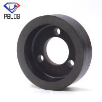 China Manufacture Glass Chamfering Edging  Grinding Rubber Resin Wheel for sale