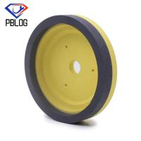 China Manufacture Wide Edge Glass Bevelling Machine Large Size Bowl Type Resin Grinding Wheel for sale