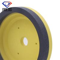 China Manufacture Wide Edge Glass Bevelling Machine Large Size Bowl Type Resin Grinding Wheel for sale