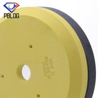 China Manufacture Wide Edge Glass Bevelling Machine Large Size Bowl Type Resin Grinding Wheel for sale