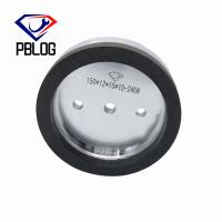 China Glass straight edge machine Chamfering cup shape resin grinding wheel for sale