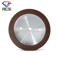 China Factory direct sale cheap Glass edger accessories tool Red edging Aluminum resin wheel for sale