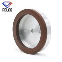 China Factory direct sale cheap Glass edger accessories tool Red edging Aluminum resin wheel for sale