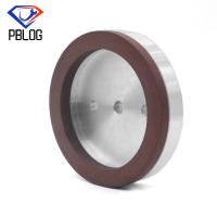 China Factory direct sale cheap Glass edger accessories tool Red edging Aluminum resin wheel for sale