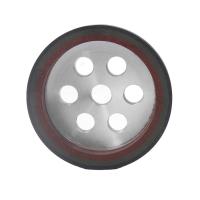 China BOKE three band resin beveling glass grinding wheel  abrasive polishing edging machine for sale