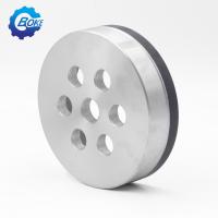 China BOKE three band resin beveling glass grinding wheel  abrasive polishing edging machine for sale