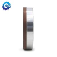 China BOKE CBN Red Cup Resin Bond Diamond Grinding Wheel For Shape Edging Machine for sale