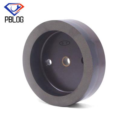 China PBLOG Wholesale Resin Wheel  Glass Ceramic Slate Edging Rubber Grinding Wheel Processing Tools for sale