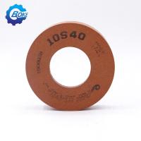 China New Material Abrasive 150 x 70 x 40mm For Straight Line Double Edger 10S40 Glass Polishing Wheel for sale