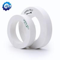 China Spiral Felt Wheel On Beveling Machine For Glass Polishing for sale