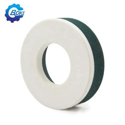 China Wholesale High Quality Green White Cup Bk Polishing Wheel For Straight Machine for sale