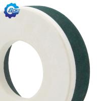 China Wholesale High Quality Green White Cup Bk Polishing Wheel For Straight Machine for sale