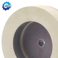 China Excellent Effect Cup Shape Stone Polishing Wheel For Glass Double Edge Grinding Machine for sale
