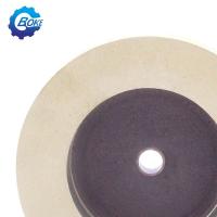 China Excellent Effect Cup Shape Stone Polishing Wheel For Glass Double Edge Grinding Machine for sale