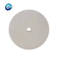 China 100% Pure Flat Wool Felt Buffing Polishing Wheel for Abrasive Disc on Furniture Glass/Craft Glass for sale