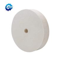China 100% Pure Flat Wool Felt Buffing Polishing Wheel for Abrasive Disc on Furniture Glass/Craft Glass for sale