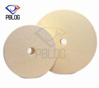 China Manufacturer customizable Glass ceramic metal polishing tool wool Felt polishing wheel for sale