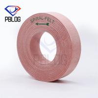 China customizable glass edge processing tools  Spiral wool Wheels felt  polishing disc for sale