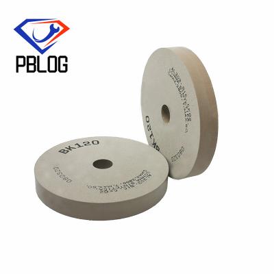 China Glass ceramic edge processing abrasives Rubber raw material polishing pad Parallel BK Polishing Wheel for sale