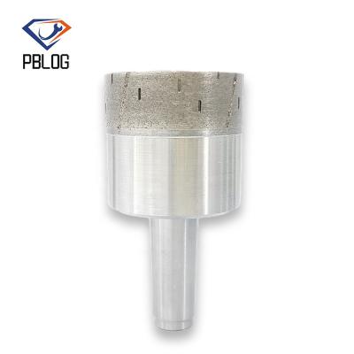 China Long Life Glass Slate Diamond Hole Saw Opener Taper Shank Bits for sale