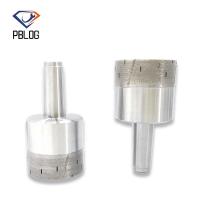 China Long Life Glass Slate Diamond Hole Saw Opener Taper Shank Bits for sale