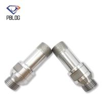 China Wholesale Hot Sale Threaded Spiral Glass Diamond Center Hole Opener for sale