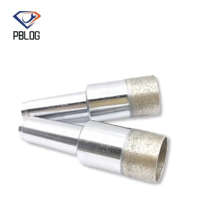 China High Quality CNC Hole Cutting Glass Tiles Porcelain Grinder Drilling Machine Diamond Grill Bit Set for sale