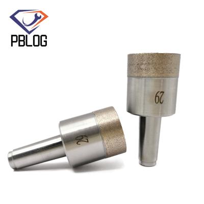 China Free Sample Set CNC Hole Cutting Glass Tiles Porcelain Grinder Drilling Machine Diamond Grill Bit for sale