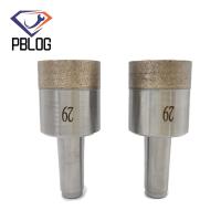 China Free Sample Set CNC Hole Cutting Glass Tiles Porcelain Grinder Drilling Machine Diamond Grill Bit for sale