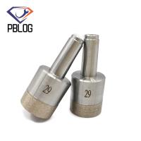 China Free Sample Set CNC Hole Cutting Glass Tiles Porcelain Grinder Drilling Machine Diamond Grill Bit for sale