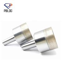 China PBLOG Diamond particles combined into a glass drill bit for sale