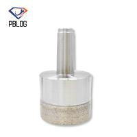 China PBLOG Diamond particles combined into a glass drill bit for sale