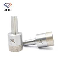 China PBLOG Diamond particles combined into a glass drill bit for sale