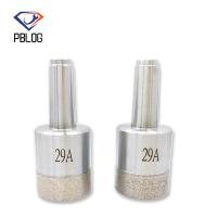 China PBLOG Diamond particles combined into a glass drill bit for sale