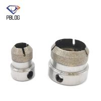 China PBLOG  glass drill bit hollow chamfering set diamond drilling chamfering cover glass hardware tools for sale