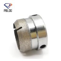 China Chamfering diamond bit set for changing the shape of contact surface after drilling glass or stone for sale