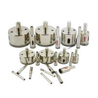 China Electric drill hole saw Glass ceramic slate  electroplating drill bits for sale